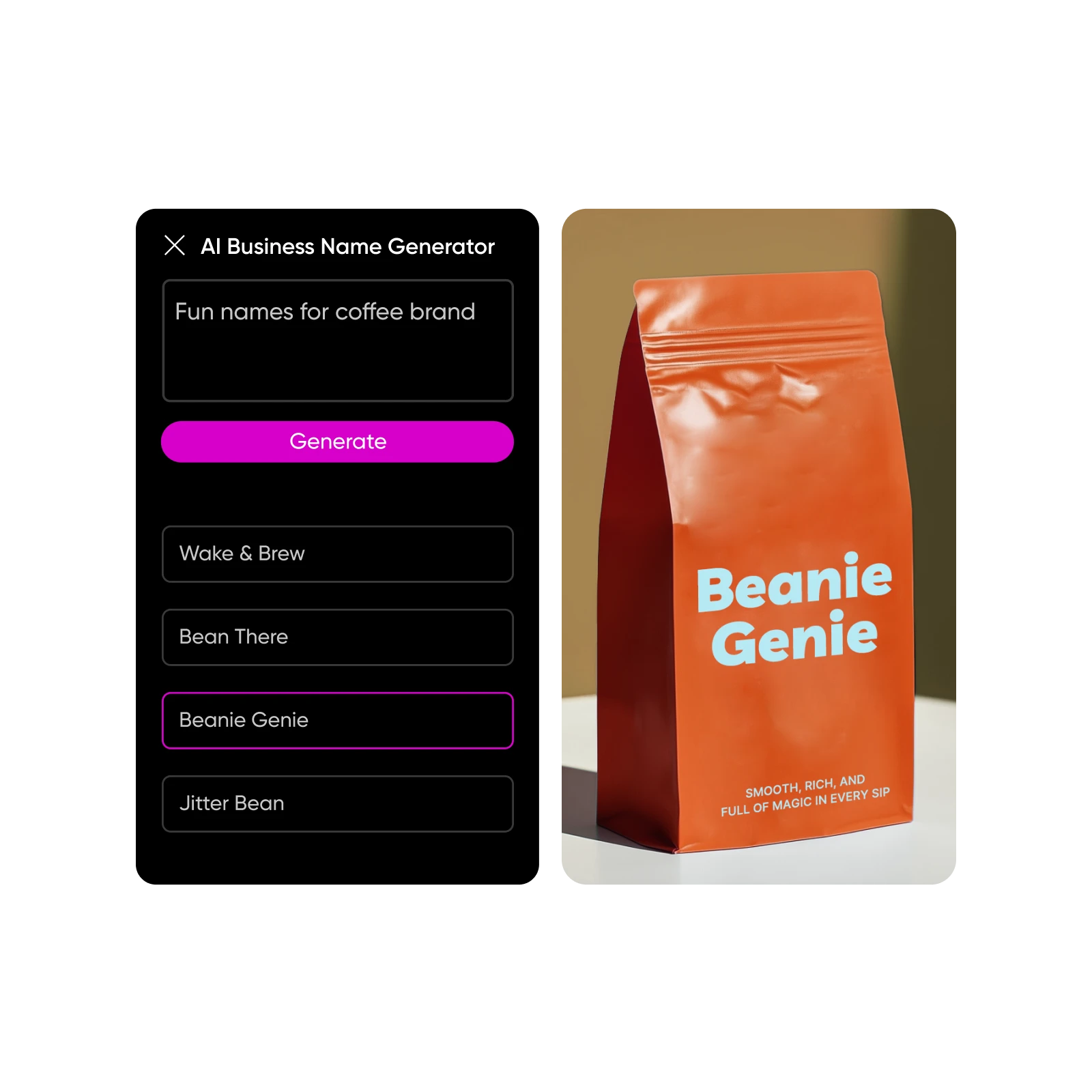 Business Name Generator - AI Business Name Ideas for Free | Picsart
