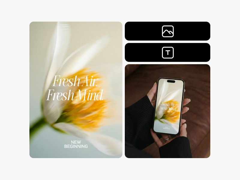 صانع خلفيات مجاني | اصنع تصميمات خلفيات | Picsart